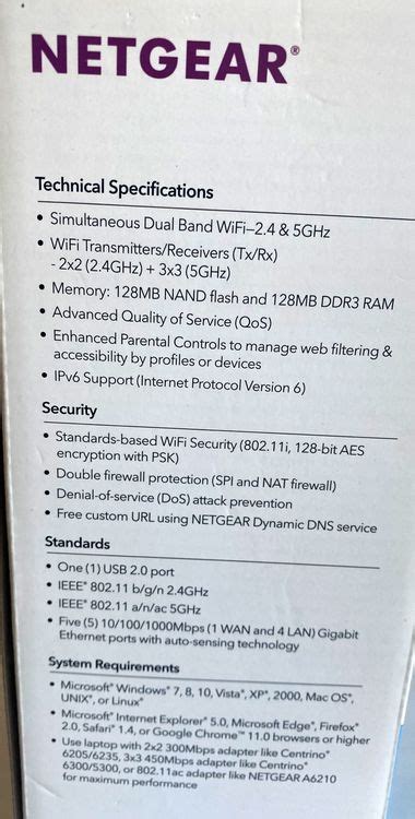 Netgear AC1600 Smart WiFi Router neu in Originalverpackung Gebraucht in Bachenbülach für CHF