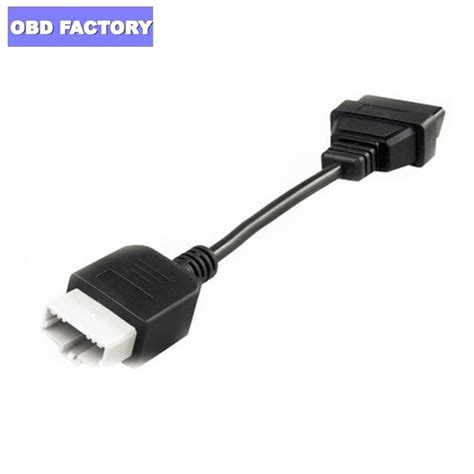10 개몫 Obd1 5 핀 Obd2 16 핀 여성 커넥터 5pin 연장 케이블 자동차 진단 스캐너 혼다에 대 한 작동자동차