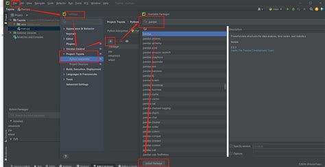 如何在pycharm添加清华镜像源加速下载需要的包？pycharm清华镜像下载 Csdn博客