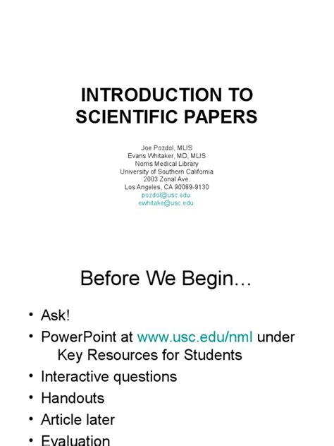 Understanding Scientific Paper Structure Pdf Randomized Controlled