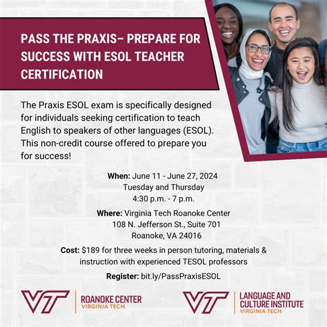 Pass The Praxis Prepare For Success With Esol Teacher Certification
