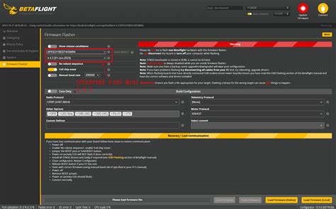 Bee35 Firmware Flashing And Importing Configuration File Tutorial
