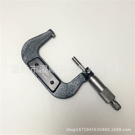 厂价直销外径千分尺0 25 25 50 50 75 75 100mm精度001螺纹尺 阿里巴巴