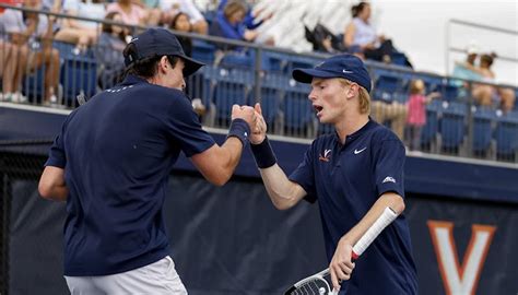 Fueled By Its Underclassmen Virginia Mens Tennis Plows Forward In