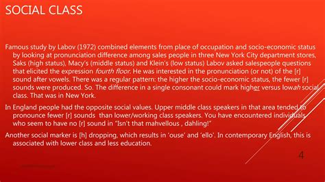 Social Dialects Pptx