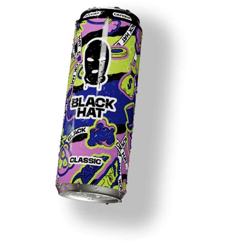 Bebida Energética Classic Black Hat