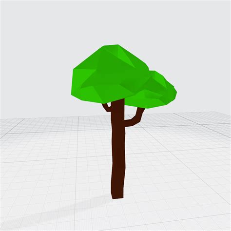 Simple Low Poly Tree By CodeKevn