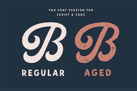 Palmer Script And Sans Logo Template Stunning Script Fonts ~ Creative