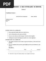 2026 Senior School Subject Allocation Pdf