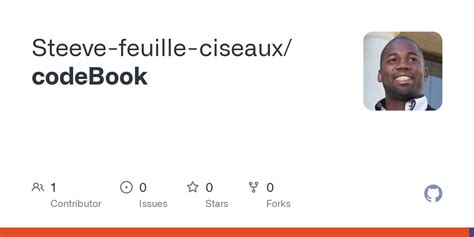 GitHub Steeve Feuille Ciseaux CodeBook
