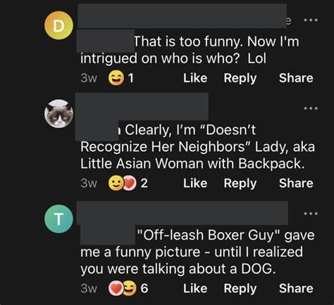 My Neighbor Doesnt Know Her Neighbors Names And Shares Her Nicknames