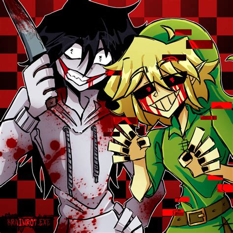 Creepypasta Jeff The Killer And Ben Drowned By Brainrot Exe On Deviantart