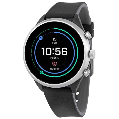 Fossil Sport Smartwatch Alarm Quartz Digital Men's Smart Watch FTW6024 ...