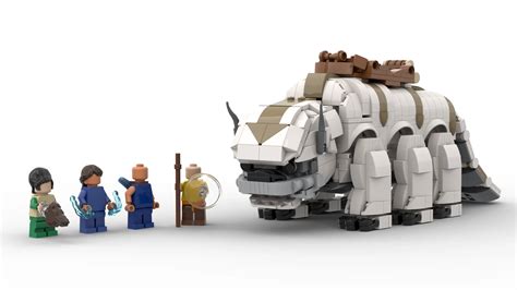 Avatar The Last Airbender Appa With Aang And His Friends Lego® Ideas