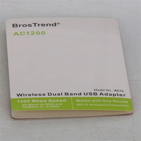 Wifi Adapt R Brostrend Ac Ern Bazar Odkarla Cz