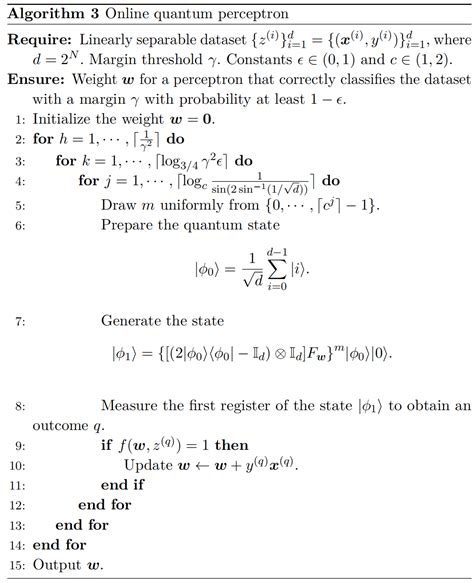Chapter Fault Tolerant Quantum Perceptron Quantum Machine Learning Tutorial