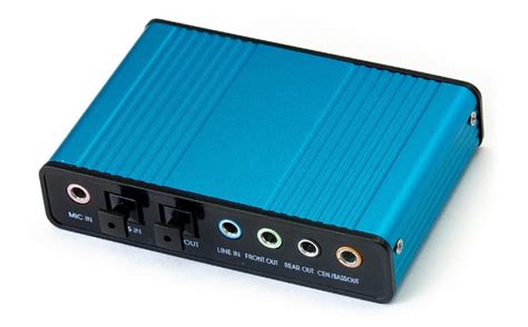 USB 5 1 Multi Channel Surround Sound Adapter With Optical Audio Input Output Walmart Com