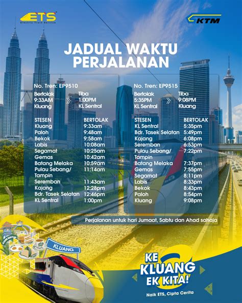 New Malaysia Ets Train Timetable 2026 Ktmb Ets Tickets