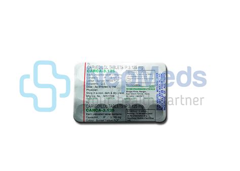 Carca 3 125mg Tab Buy Carca 3 125mg Tab At Best Price In Nepmeds