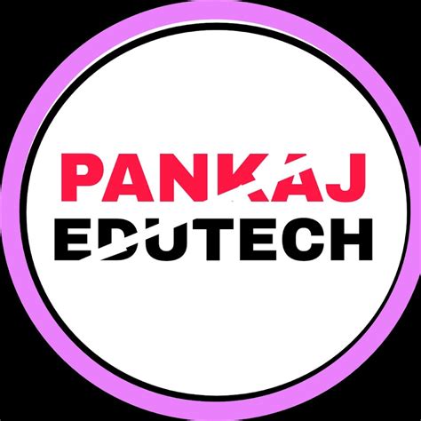 Pankaj Edutech Youtube