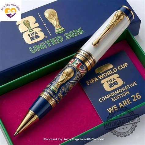 Fifa World Cup 2026 We Are 26 Limited Edition Pen Amyengravedts