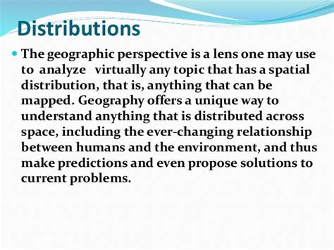 Spatial Distribution Map