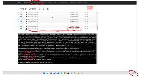 The Log Files Used For Downloading In The Debug Console Update Slowly