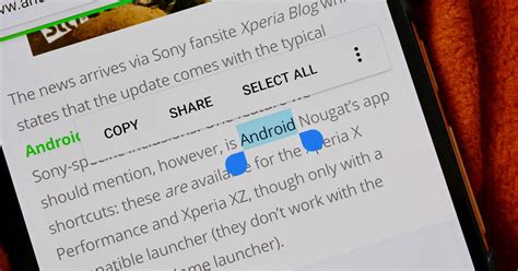Cómo copiar cualquier texto de cualquier aplicación Android AndroidAyuda