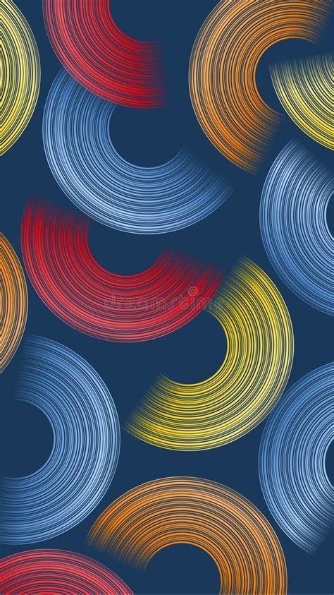 Trendy Geometric Background With Abstract Shapes Stock Vector Illustration Of Flyer Element