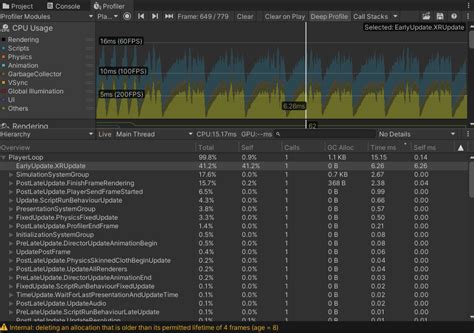 Significant Performance Regression 20203 2021320222 Unity