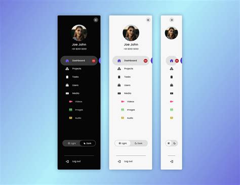 Nav Bar Ui On Behance