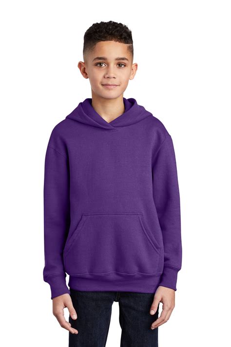 Port And Company Youth Core Fleece Pullover Hooded Sweatshirt Pc90yh