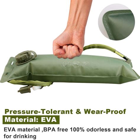 2 10l Water Bladder Bag Hydration System Backpack Survival Pack Camping