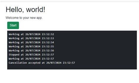 exit out of blazor submit function based on timer or other click event