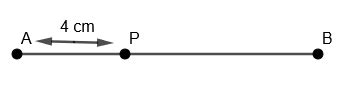 Draw A Line Segment AB Of Length 10 Cm Mark A Point P On AB Such That AP 4 Cm Draw A Line