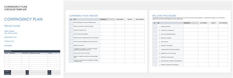 Free Contingency Plan Template Excel Free Printables Hub