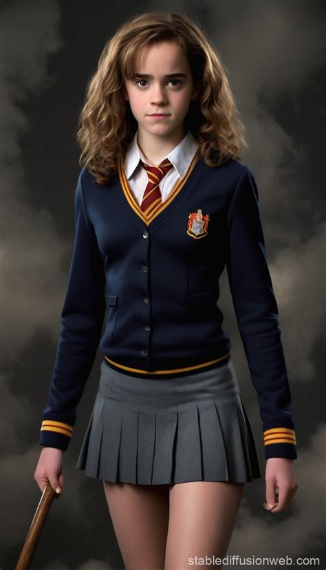 Hermione Granger In Goth Attire Prompts Stable Diffusion Online