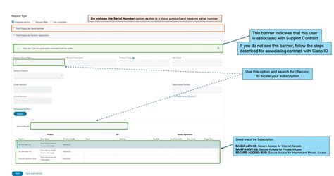 Póngase en contacto con el equipo de soporte de Cisco Secure Access Cisco
