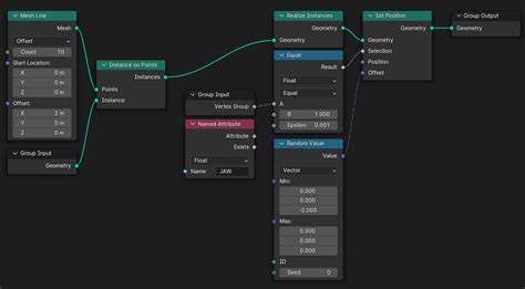 Geometry Nodes How Do You Randomly Translate Vertex Groups For
