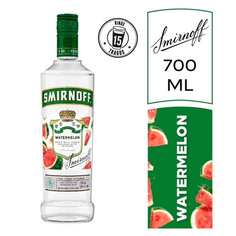 Vodka Sabor Sandía 700 Cc Smirnoff Vea