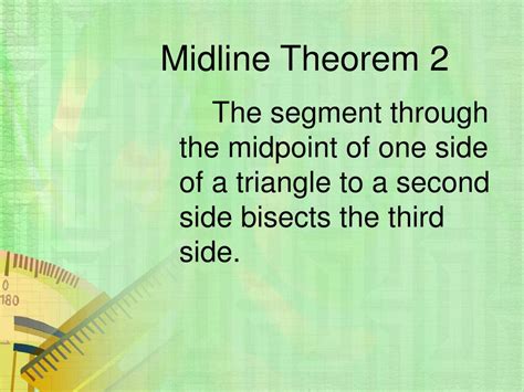 Ppt Midline Theorem And Related Theorems Powerpoint Presentation