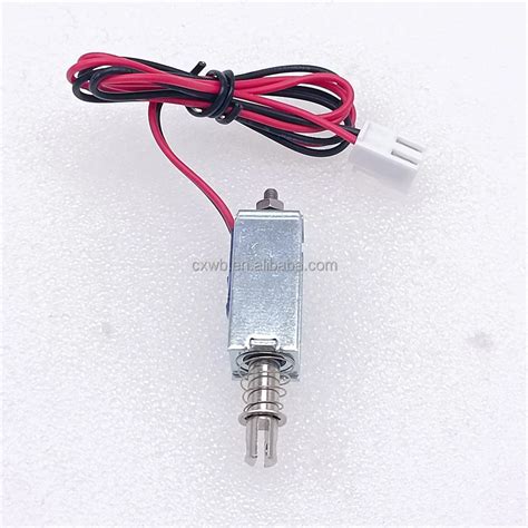 New Arrival Push Pull Linear Solenoid U0530s Electromagnet For Cabinet Lock Dc 12v 9 8mm Stroke