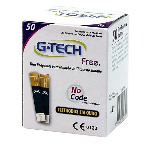 Tiras Reagentes G Tech 50 Unid