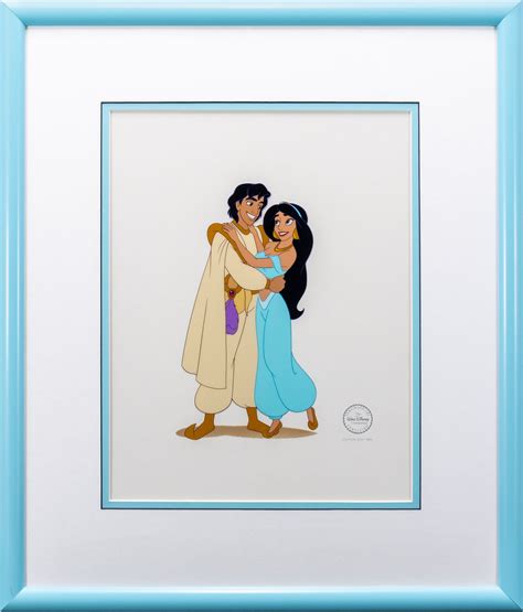 Disney Princess Jasmine And Aladdin Kiss