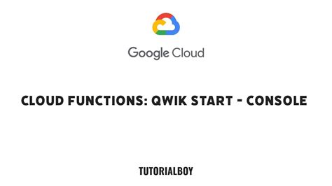 Cloud Functions Qwik Start Console Gsp081 Cloudskillsboost