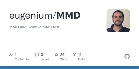 Github Eugeniummmd Mmd And Relative Mmd Test