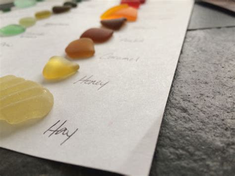 Carter Sea Glass Color And Rarity Guide Beachcombing Magazine