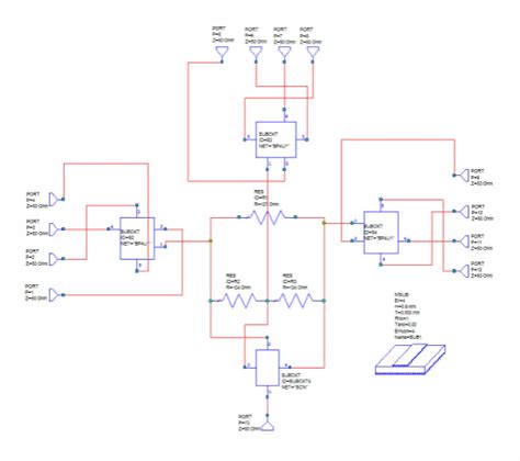 Figure I From A Compact Size 12 Port Combiner Splitter Semantic Scholar