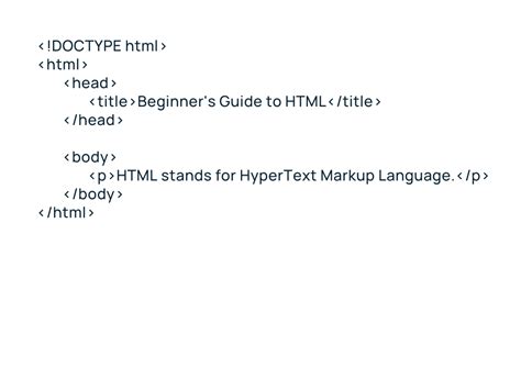 beginner s guide to html