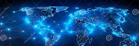 Abstract Healthcare Network Abstract Depiction Of A Global Healthcare Network With